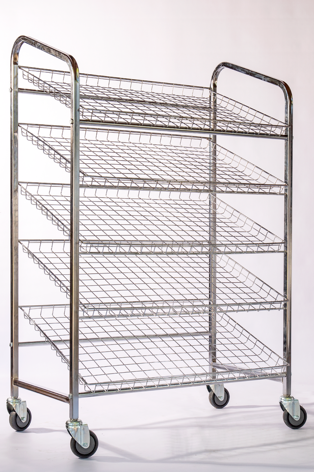 Bread Trolley - 5 Tier – TrolleyQuip International