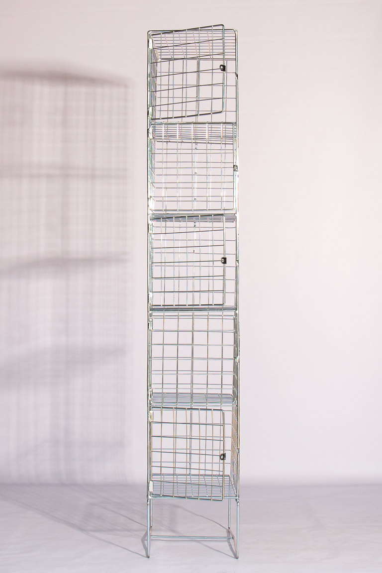 5 Tier Wire Locker – TrolleyQuip International